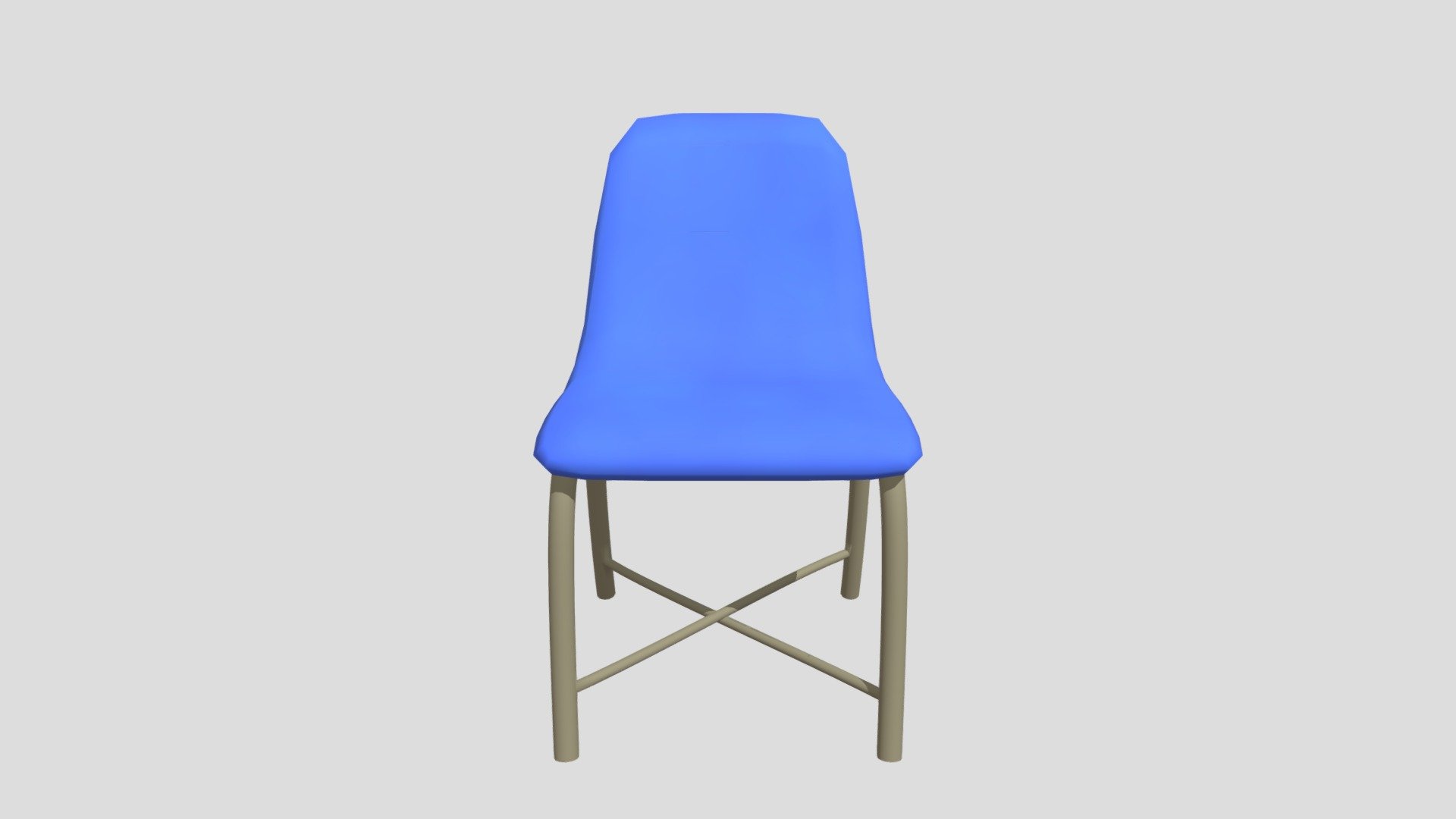 Low Poly Chair - Download Free 3D model by nicode [abe2261] - Sketchfab