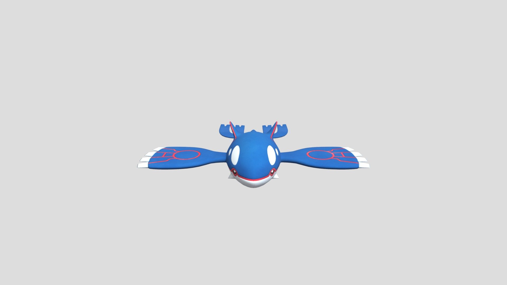 Kyogre - Pokemon Scarlet Violet - 3D model by Eater of Worlds ...
