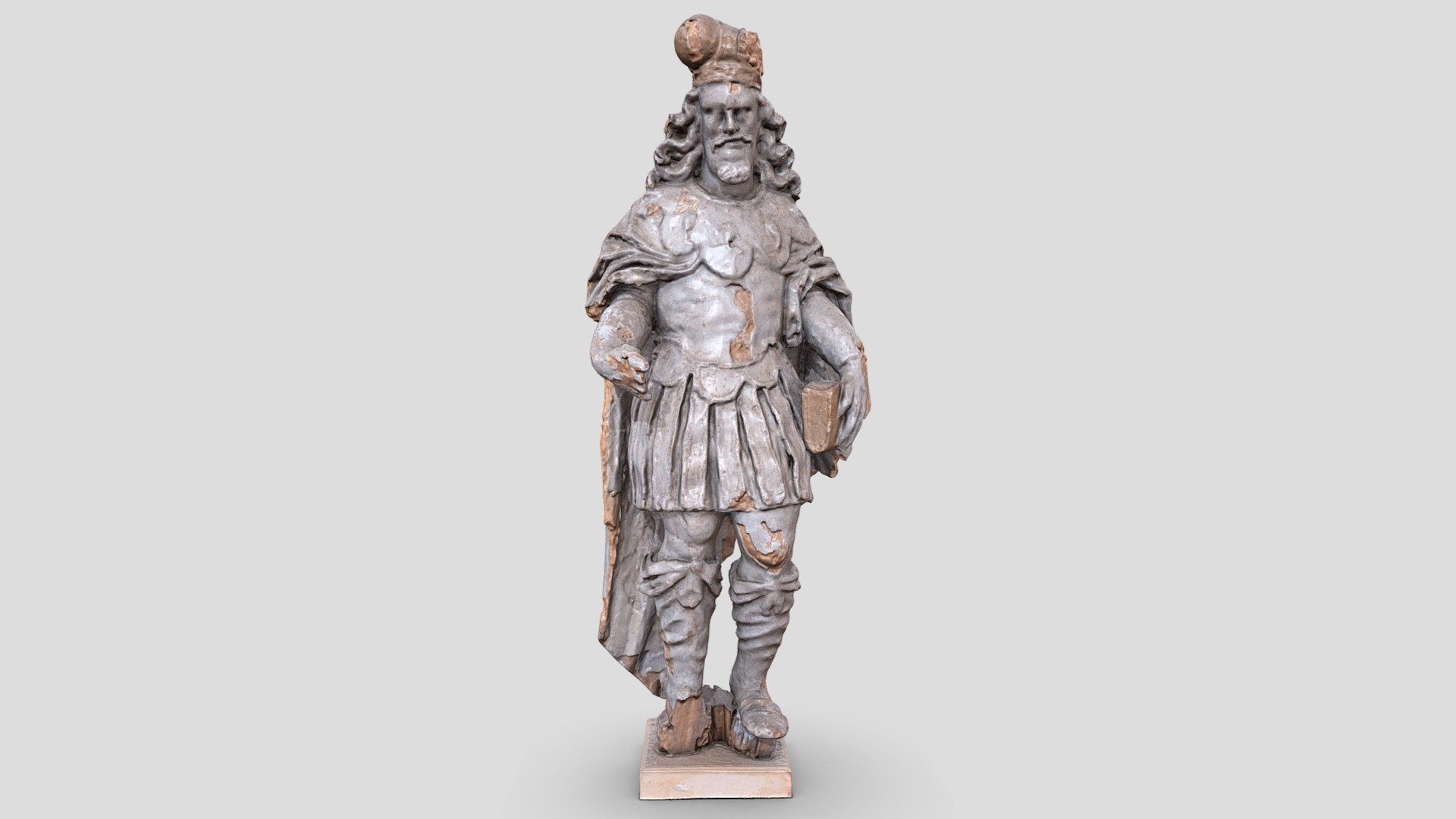 Figure of a Saint - 3D model by MyFutureHeritage [abe435f] - Sketchfab