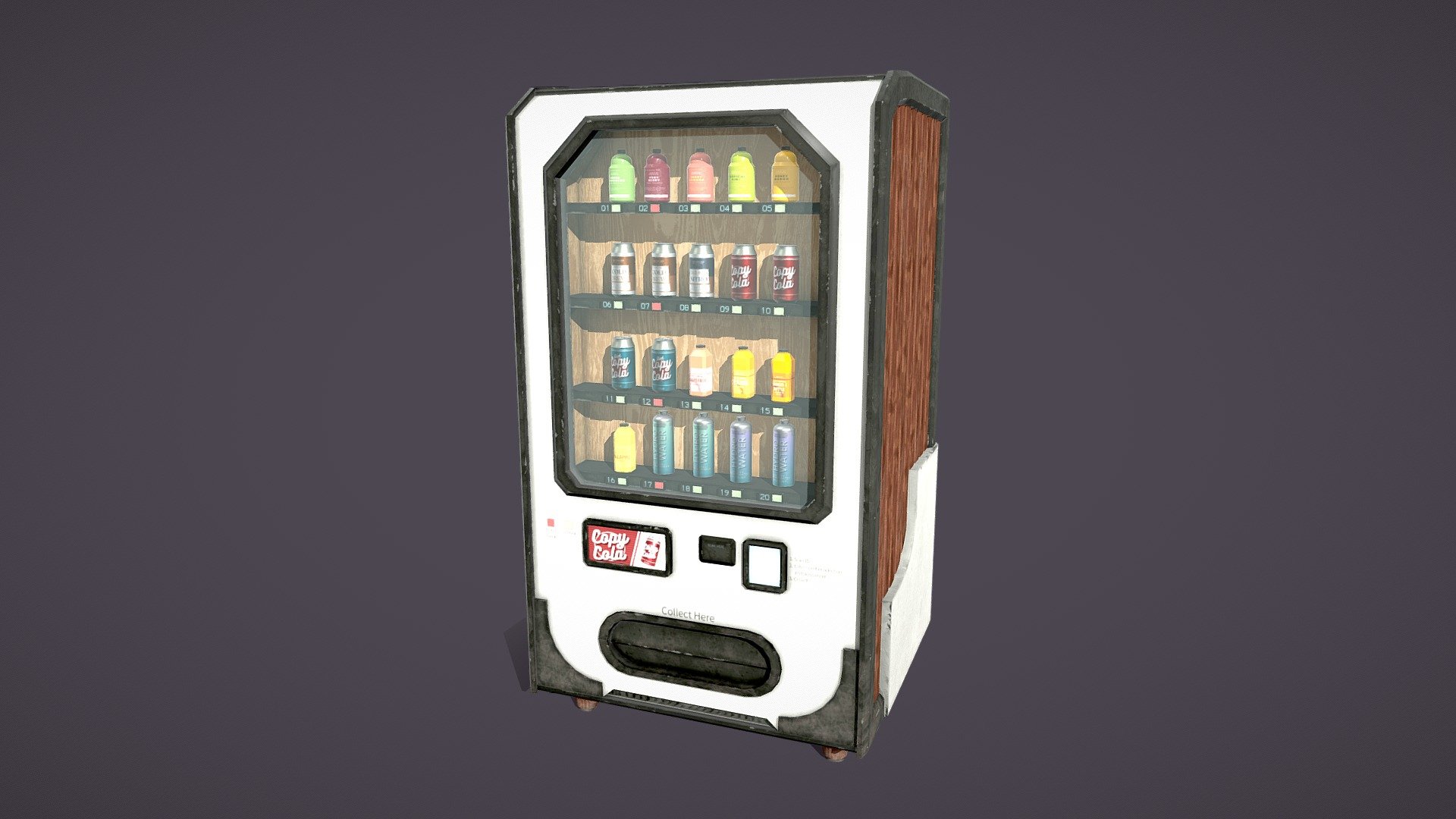Vending Machine - 3D model by charlotte3009 [abe4a9e] - Sketchfab