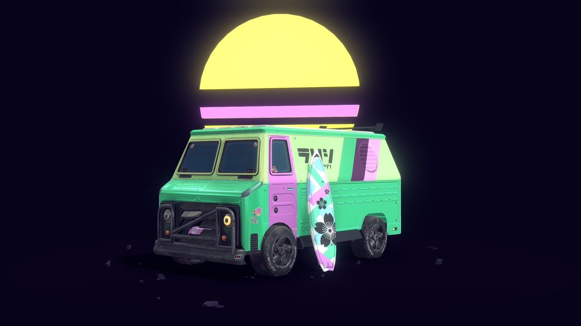 NEO VAN - 3D model by EXHALE (@design.ruben) [abe9b79] - Sketchfab