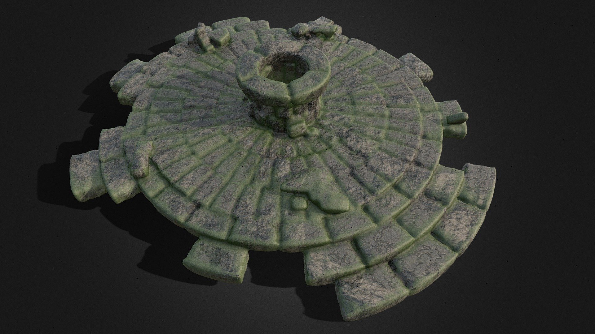 Ancient Ruins Stone Well - Buy Royalty Free 3D model by @blue.blender ...