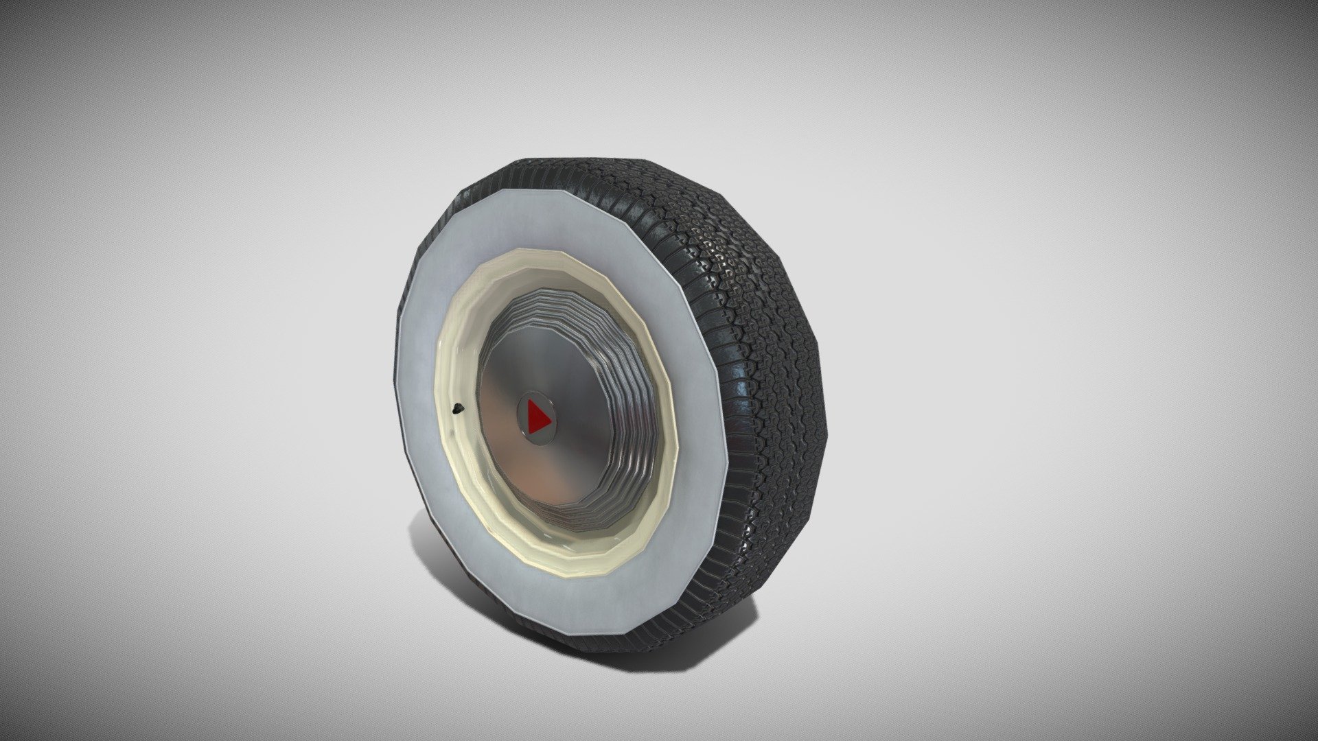 Generic 50s sedan wheel - Buy Royalty Free 3D model by dragosburian ...