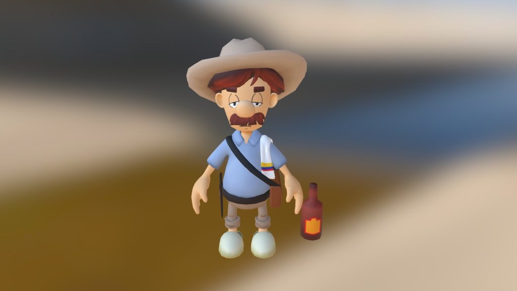 Drunk Man - 3D model by bibianasanchezgil [abee542] - Sketchfab