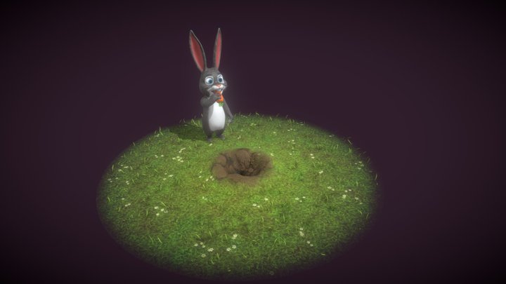 Animated-rabbit 3D models - Sketchfab