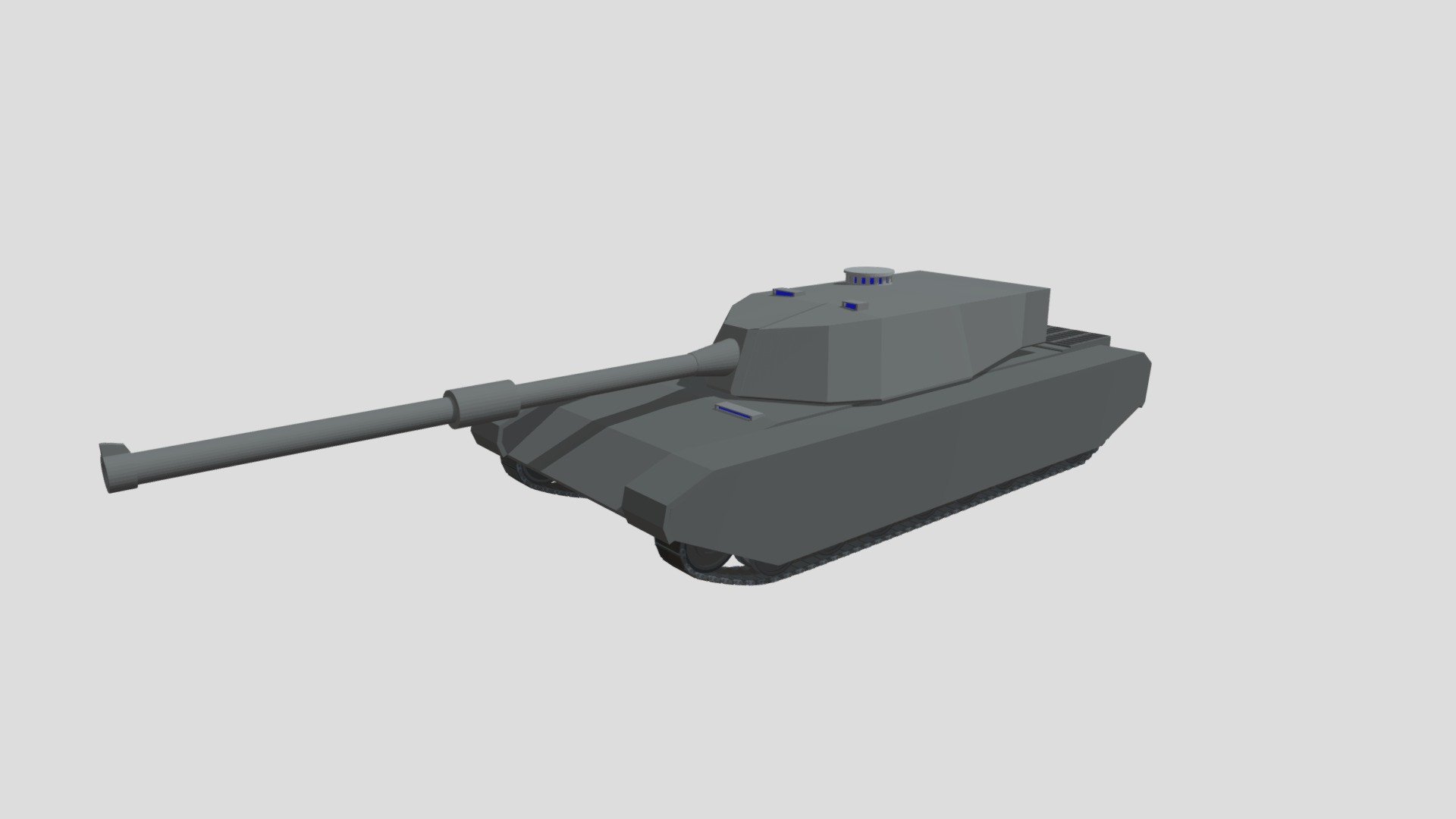Modern Main Battle Tank 002 Concept - Download Free 3D model by ...
