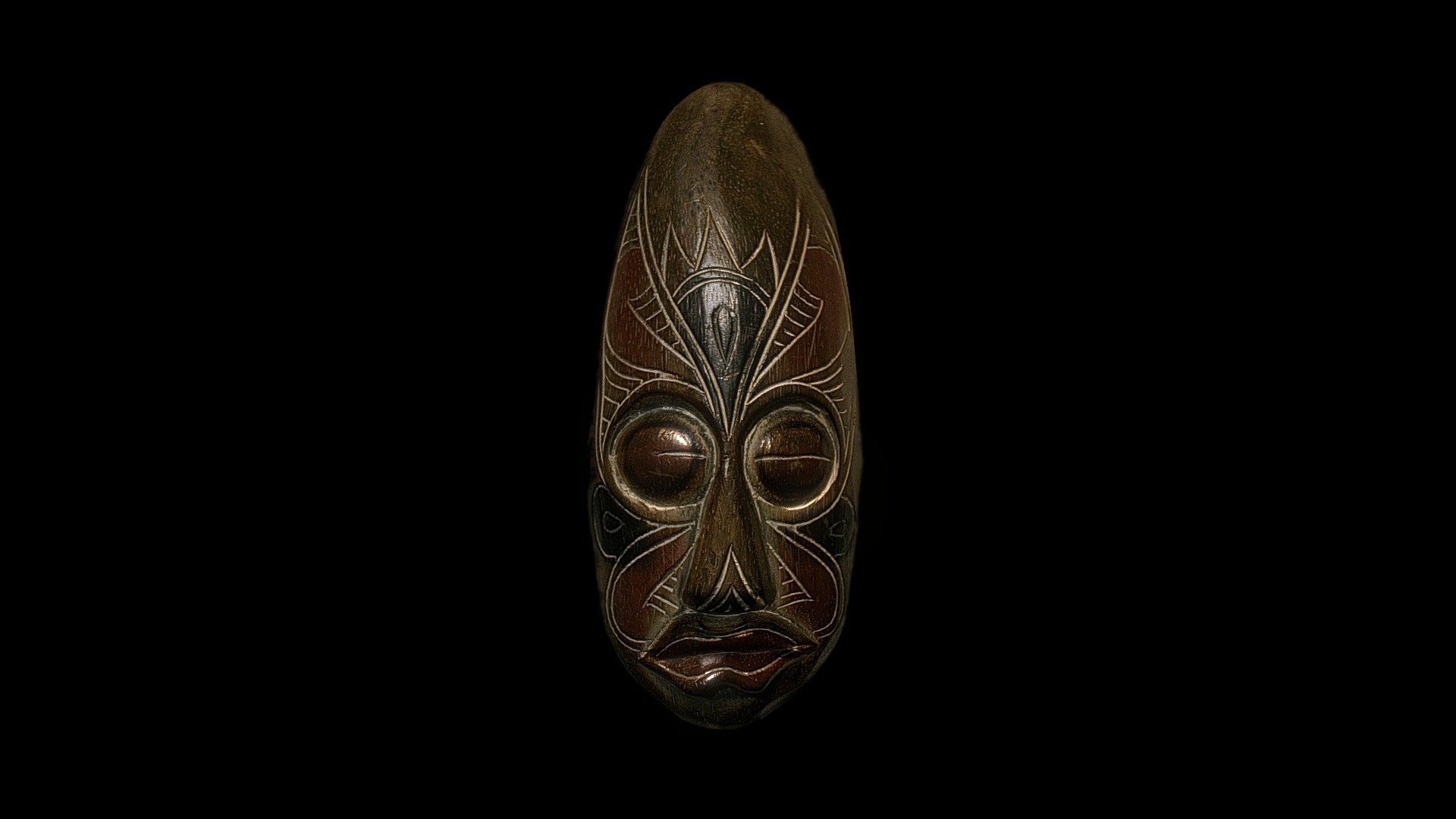 African Mask - 3D model by B.Kristof (@bkristof) [abf0532] - Sketchfab
