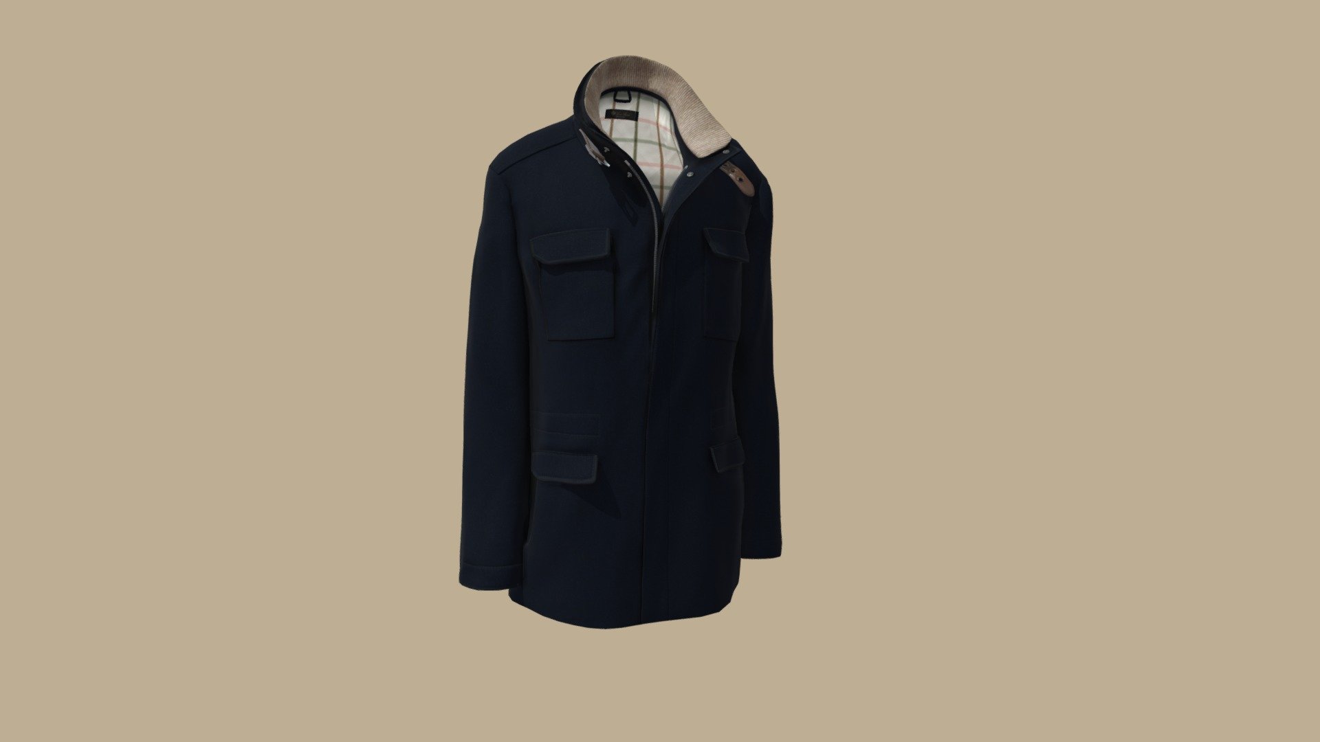 Coat - 3D model by centounopercento [abf107f] - Sketchfab