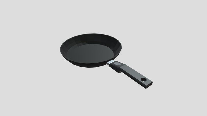 Frying-pan 3D models - Sketchfab
