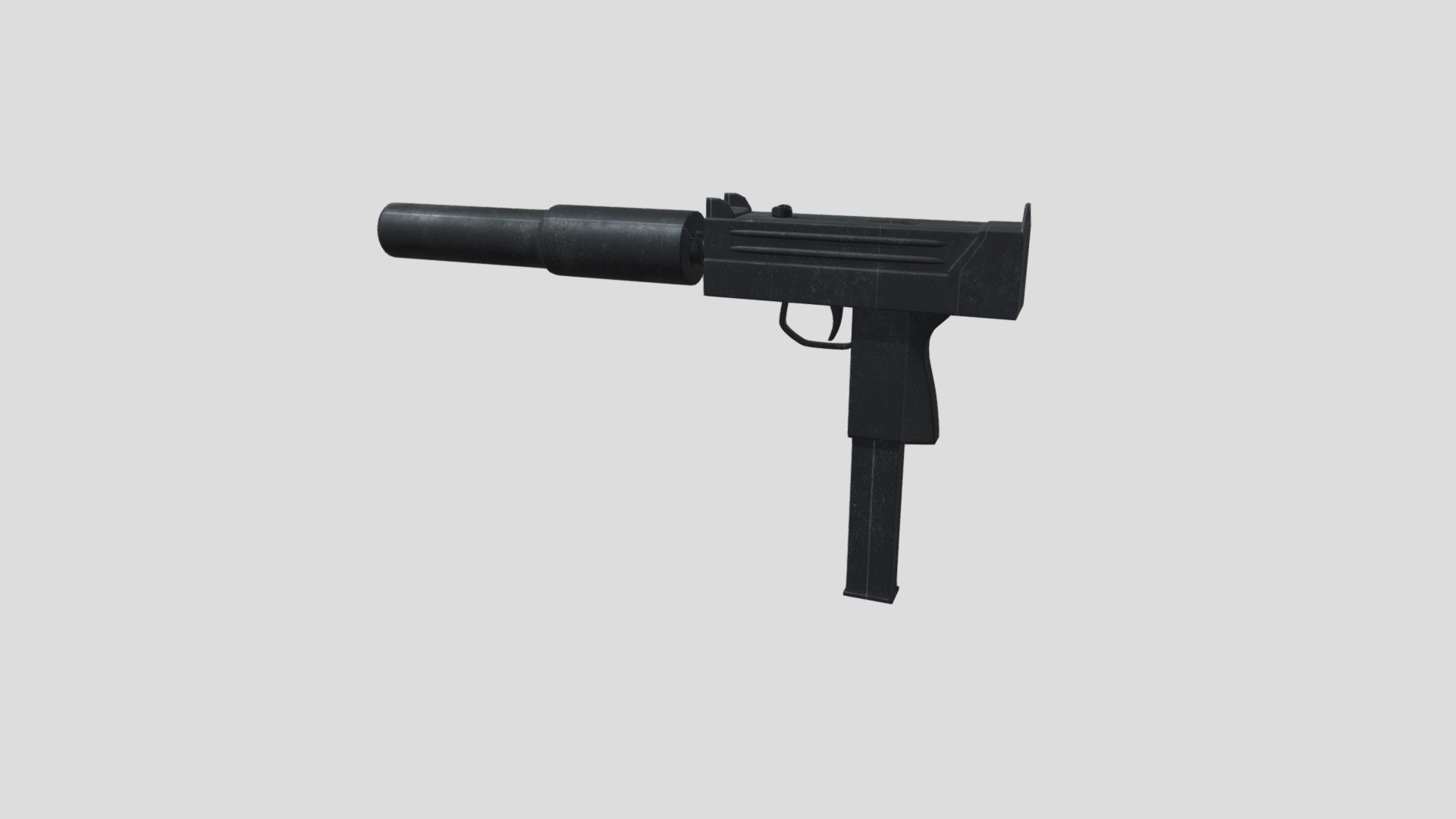 Mac-10. - Download Free 3D model by NetNight [abf4b9e] - Sketchfab