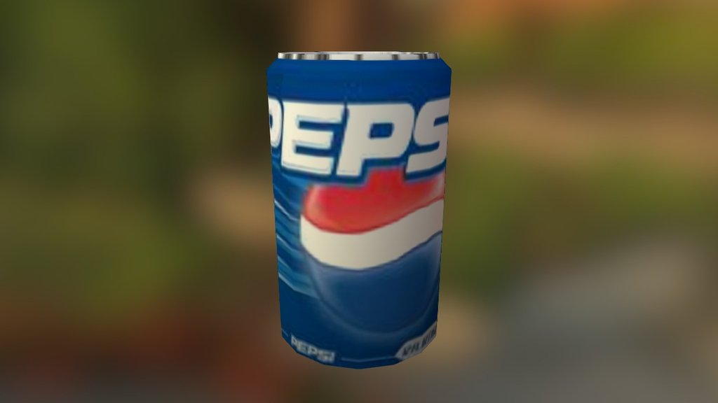 Pepsi Can Low Poly Game Ready - 3D model by speedy84au (@andrew ...
