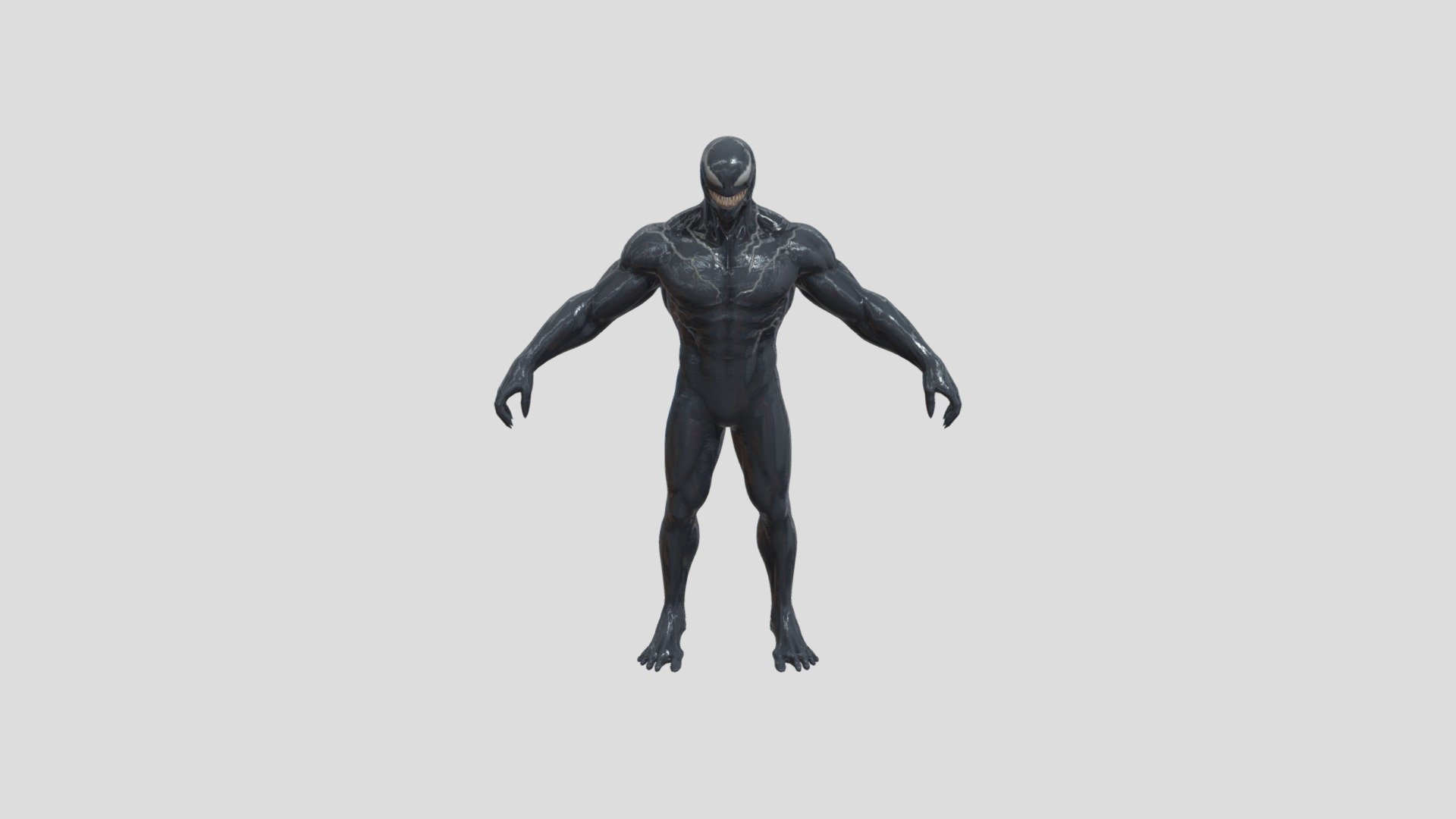 Venom (Rigged) - Download Free 3D model by Fireonit (@Fire2497 ...
