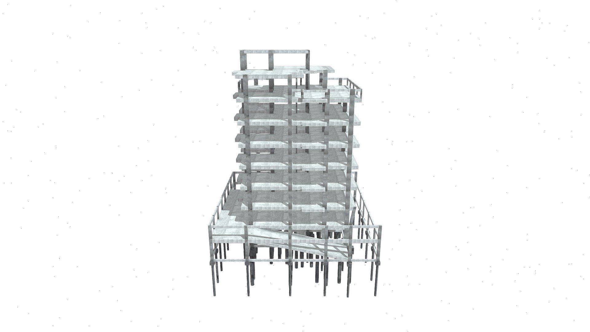 EDIFICIO 8 PAVIMENTOS - 3D model by AugustoMelato [abf5824] - Sketchfab
