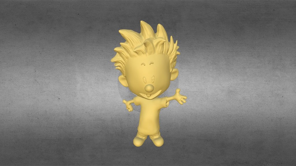 Calvin - Download Free 3D model by milostutus [abf5b97] - Sketchfab