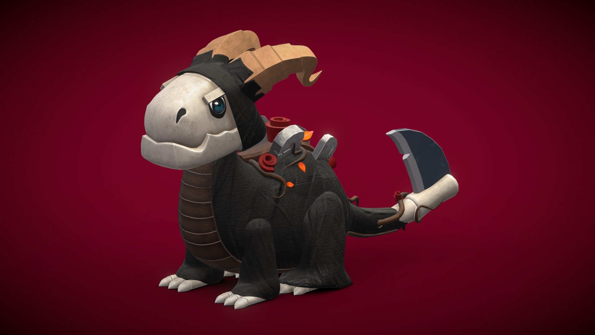 Reaper Dragon - 3D model by Bubbled_Fox (@tiffanyvlasveld) [abf66d1 ...