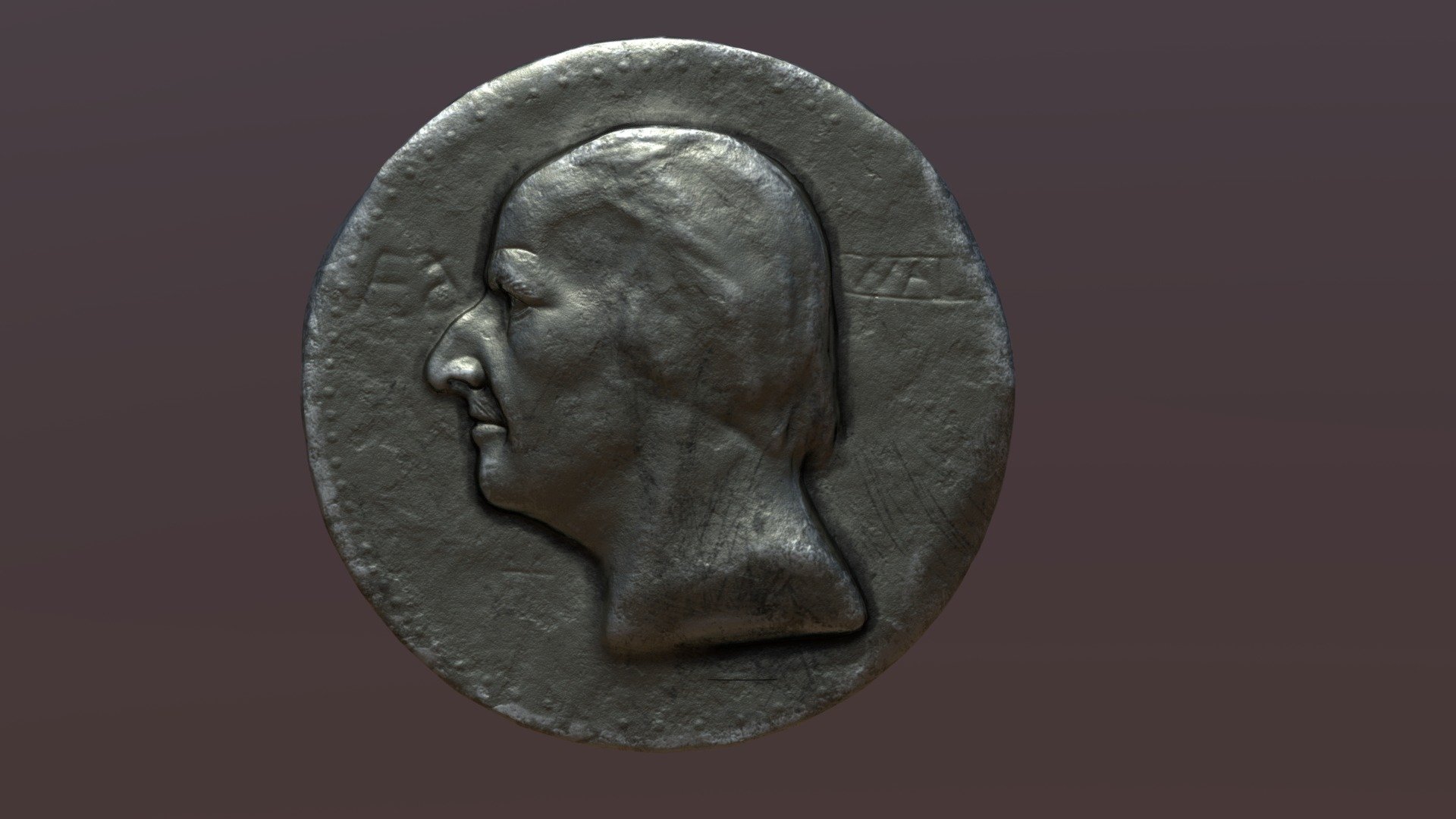 Old coin - 3D model by Curtisd2001 [abf8f86] - Sketchfab