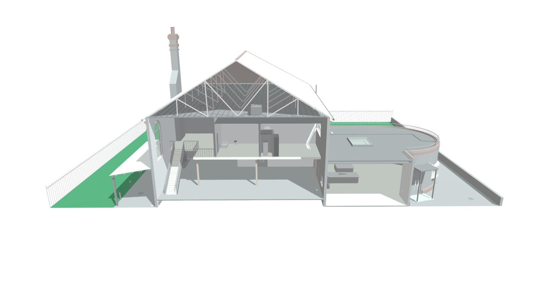 BIM Model - LOD3 Example - 3D model by Terrain Surveys LTD ...