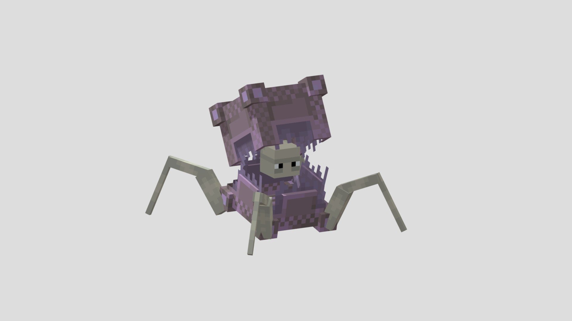 Shulker - 3D model by KindaPickle [abfbd7e] - Sketchfab