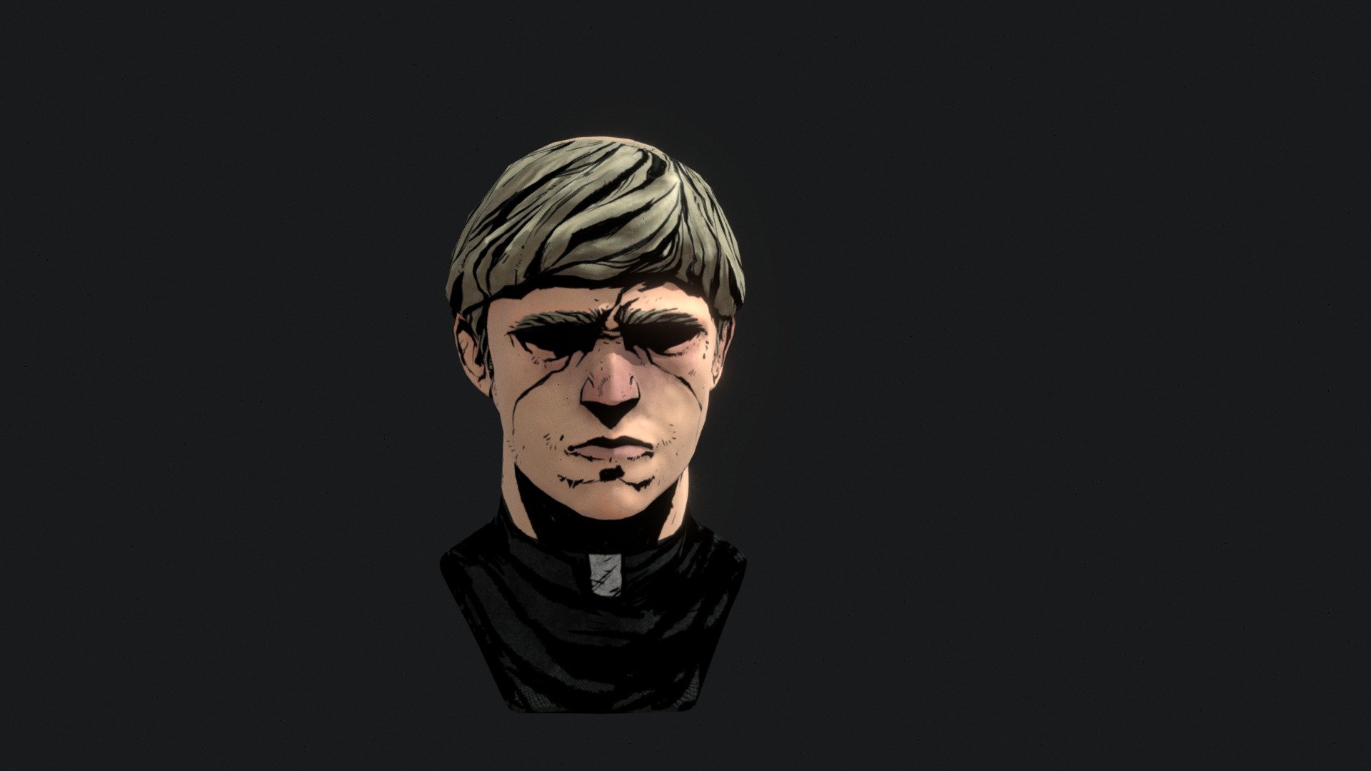 Isaac - Stylised Head Sculpt - 3D model by felixmiall [abfc132] - Sketchfab