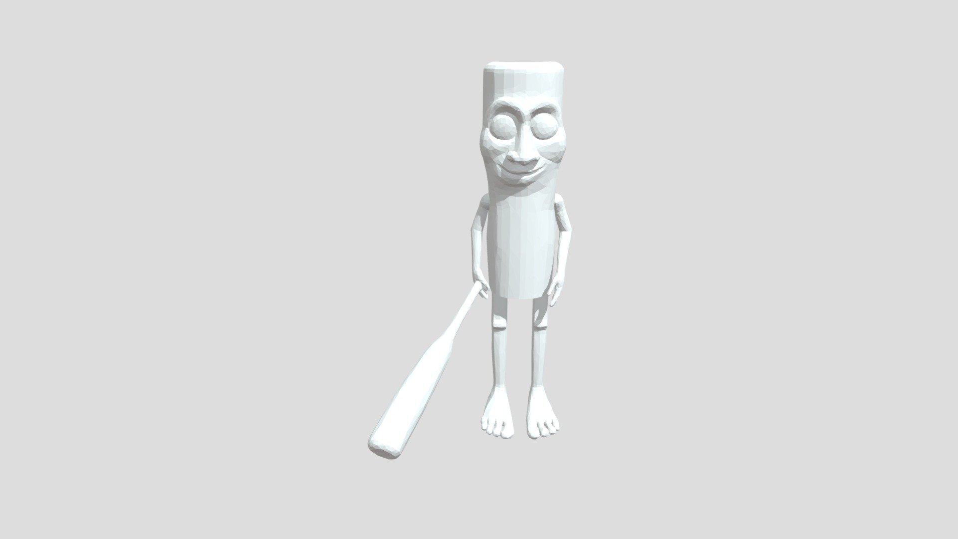 Tung Tung Tung Sahur(sh#t post) - Download Free 3D model by baggZ (@baggzz) [abfcb4f] - Sketchfab