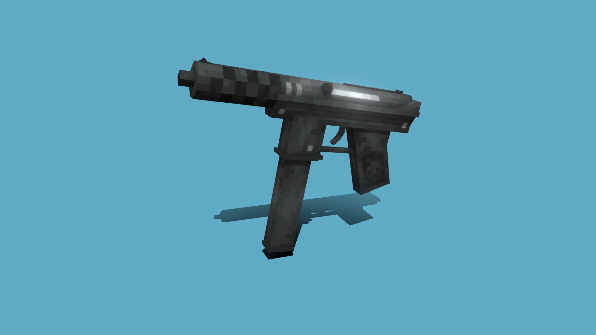 Tec-9 - 3D model by BananVovan [abfd4cd] - Sketchfab