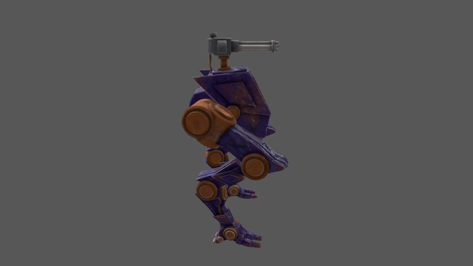 Clemson Robot - 3D model by ethancrichards [abfe6a4] - Sketchfab