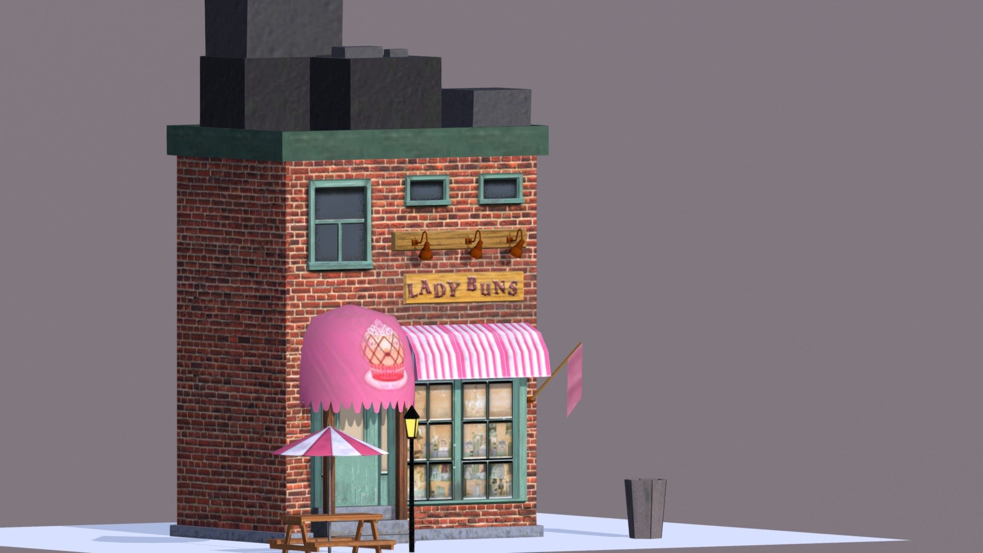 Sweet House - 3D model by mariya.shembalova [ac00e26] - Sketchfab
