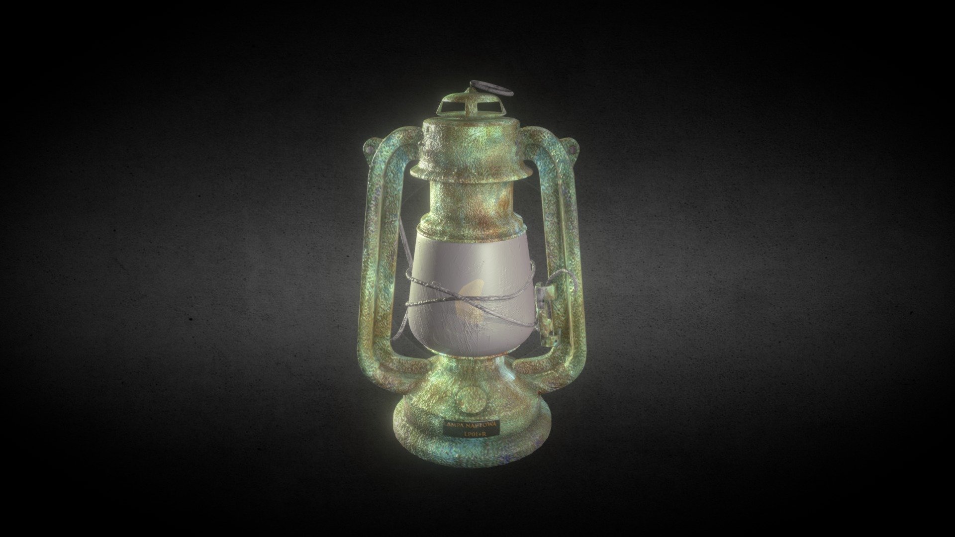 Old rusty lamp 2 - 3D model by Dav1d- [ac01c9c] - Sketchfab
