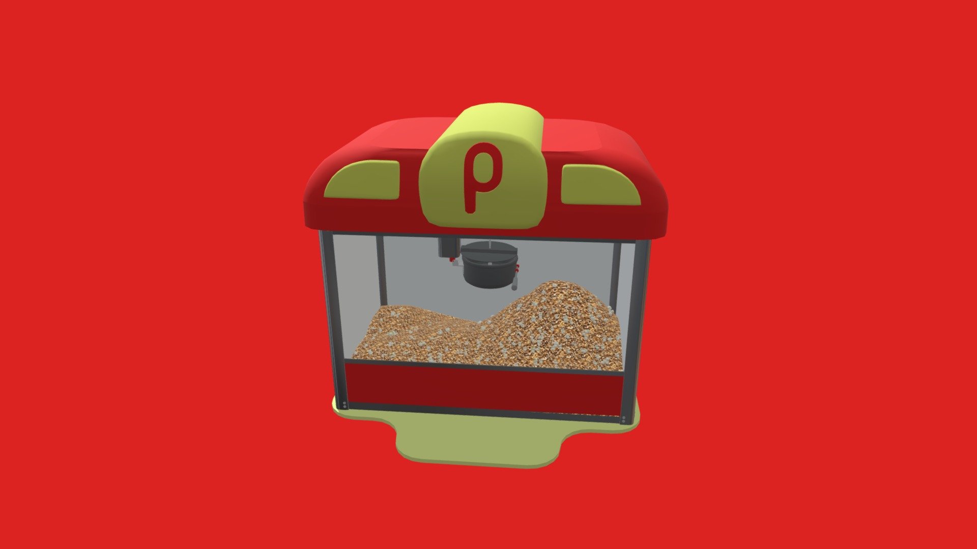 Popcorn Machine Project: Playtime - Download Free 3D model by Mathchop ...