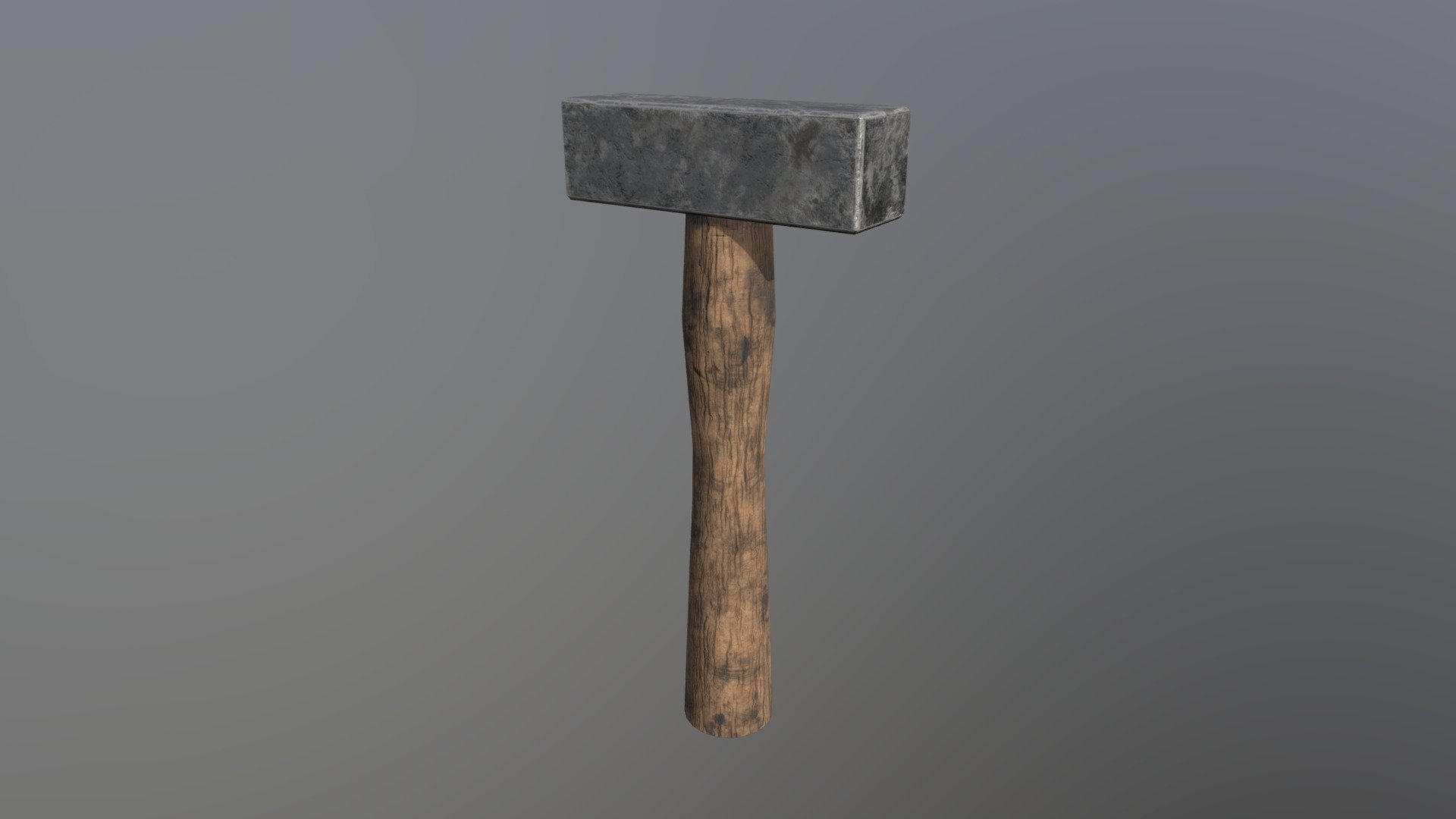Used Big Beater Sledgehammer - Download Free 3D model by CGKnuenz ...