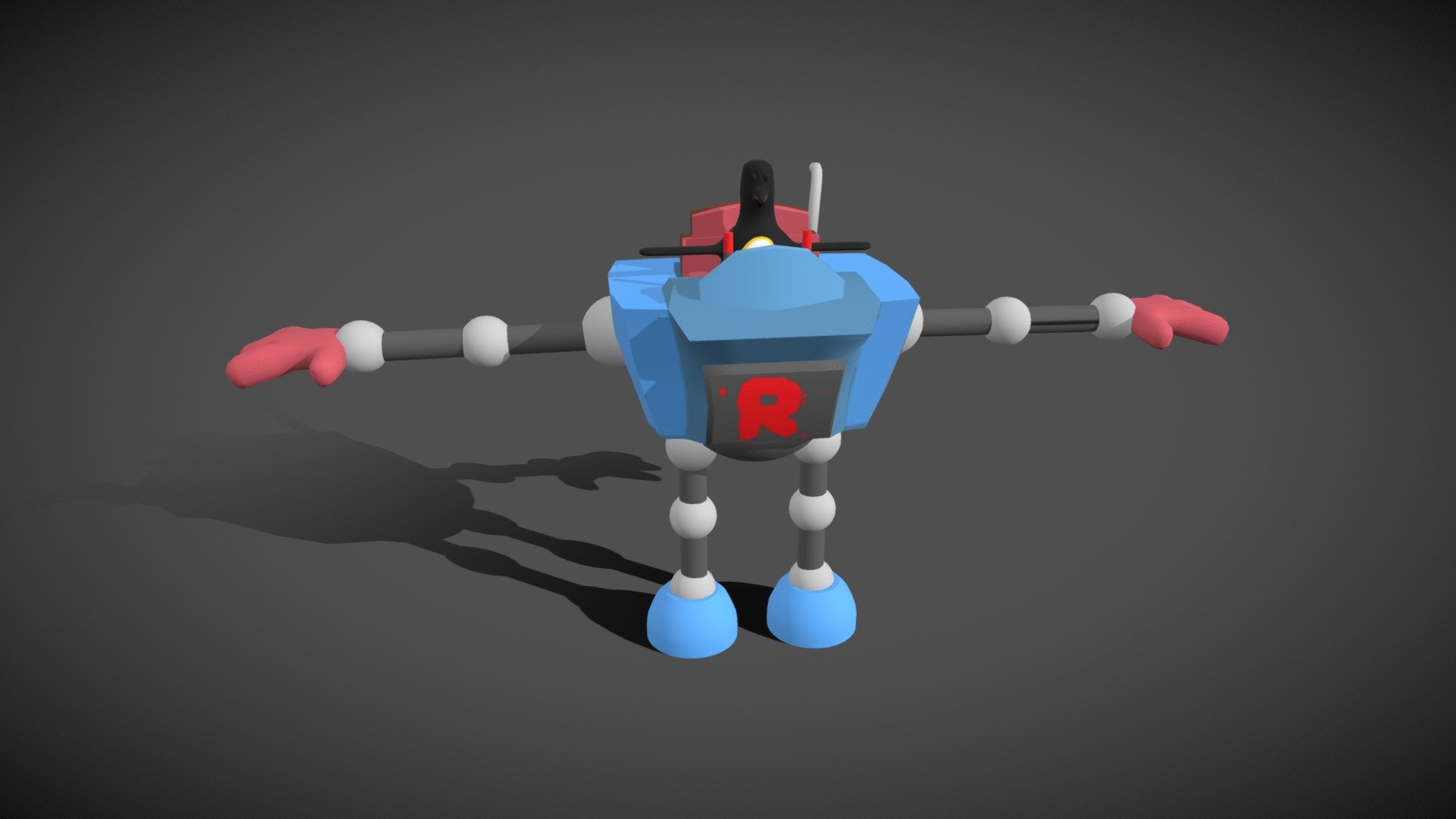 Penguin Mech - 3D model by Jowens369 [ac04823] - Sketchfab