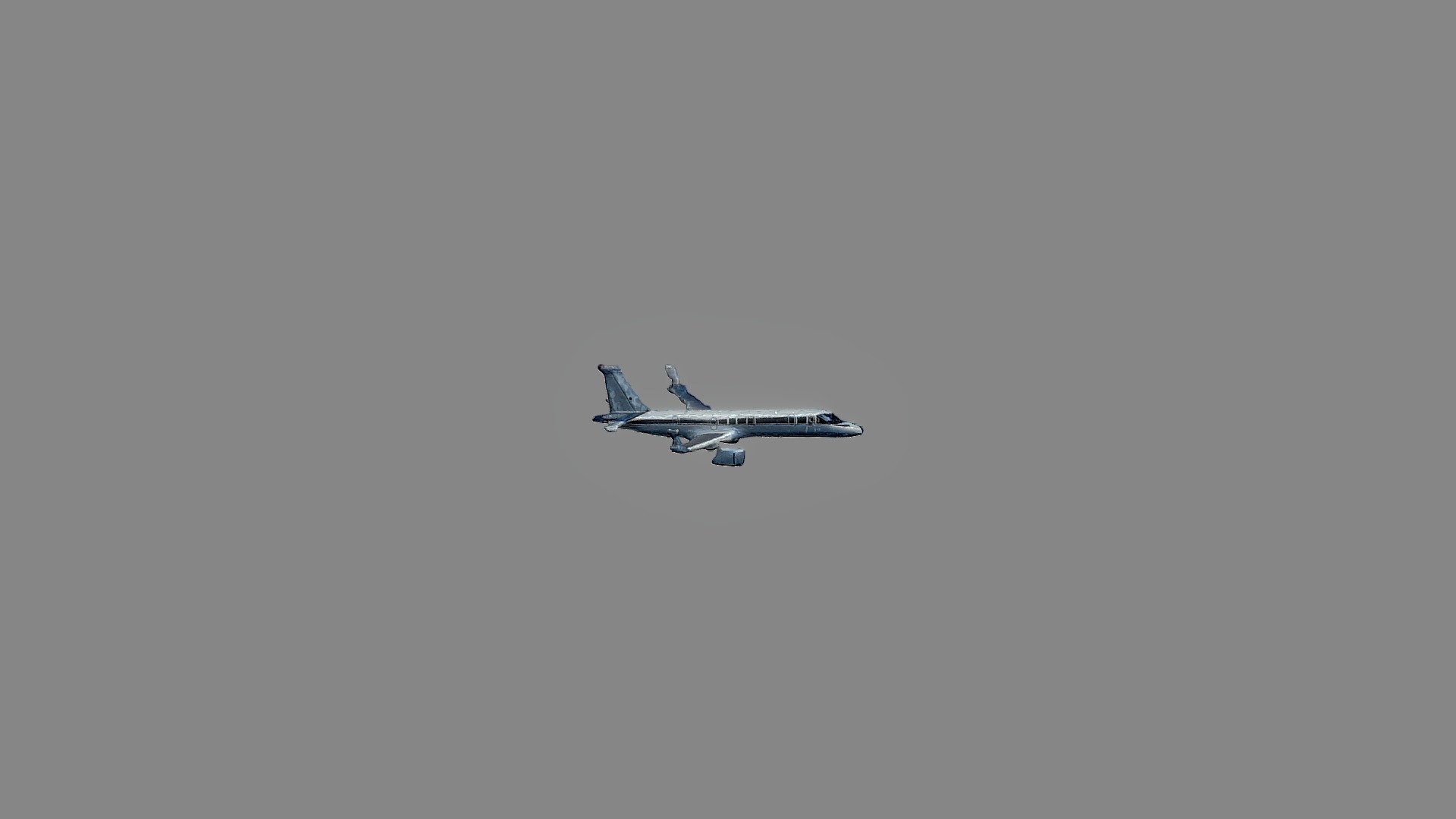 Crashed jet - Download Free 3D model by amateur guy (@amateur_guy ...