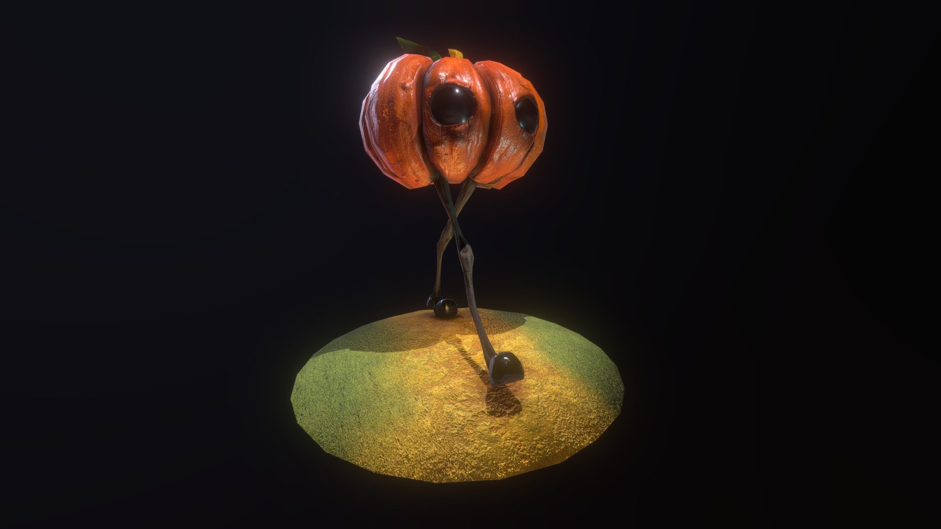 Walking Pumpkin - 3D model by Maïlys Hainaut (@maridelice) [ac04ea2 ...