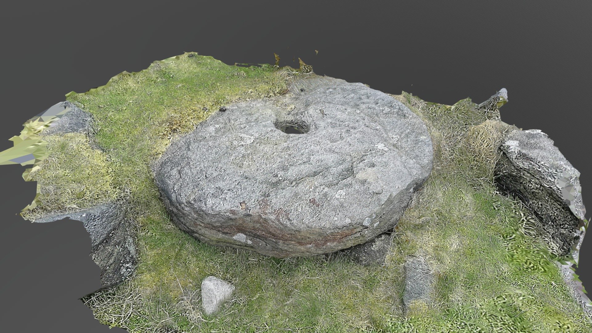 Millstone Anglezarke - 3D model by csdrabble [ac04ea9] - Sketchfab