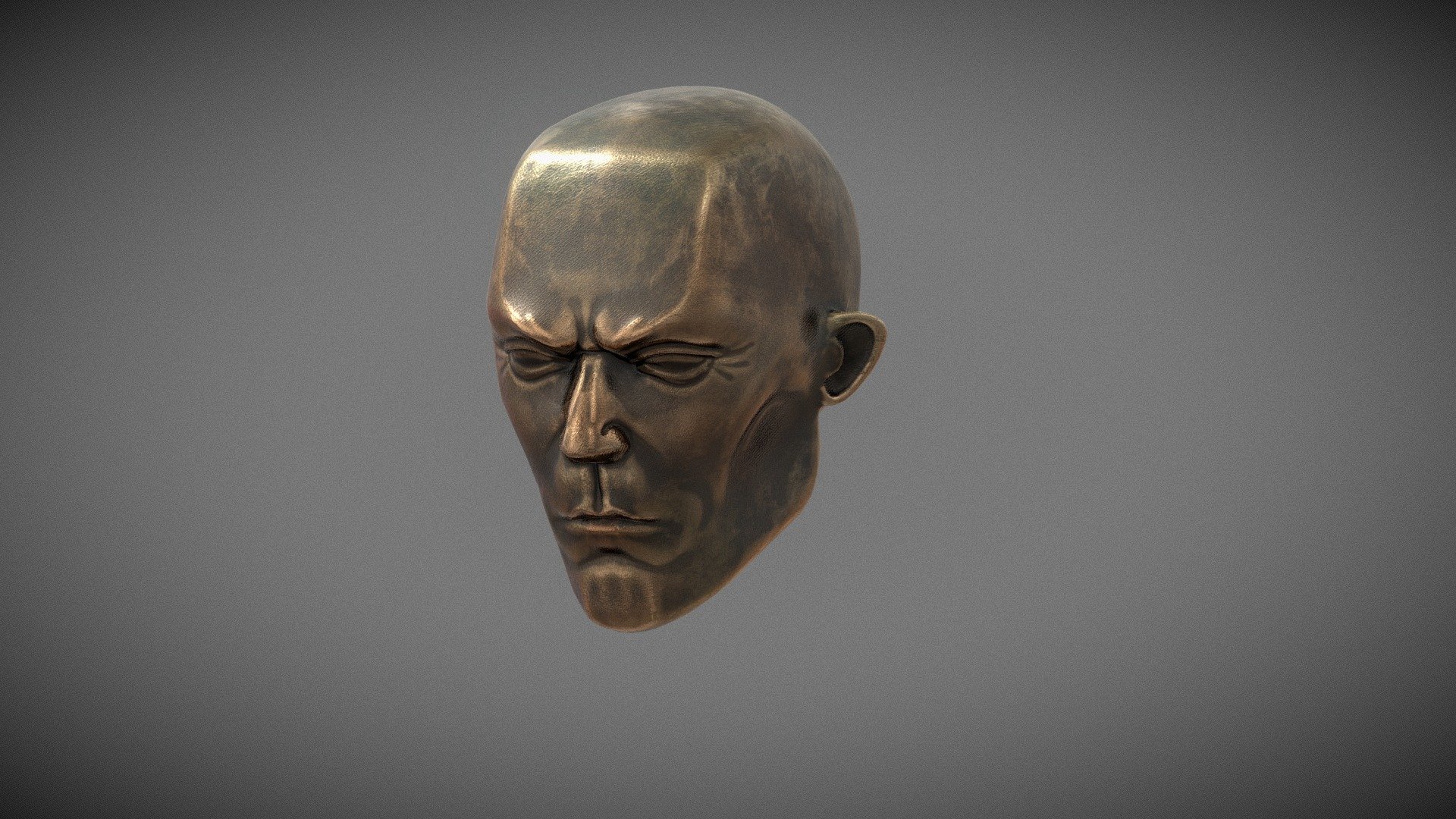 Metal Face - Buy Royalty Free 3D model by HASSAN ZAYED (@abumoaaz3d ...