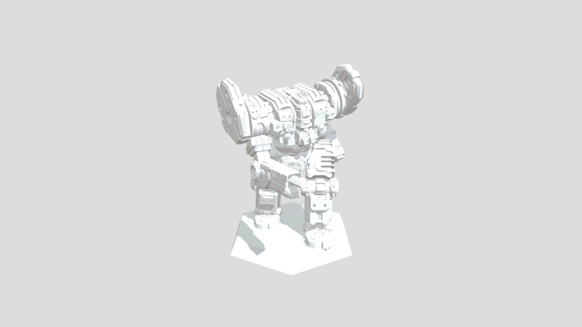 Templar - MW4 - Assault Mech - 4 Variants - 3D model by Ayakos [ac0838d ...