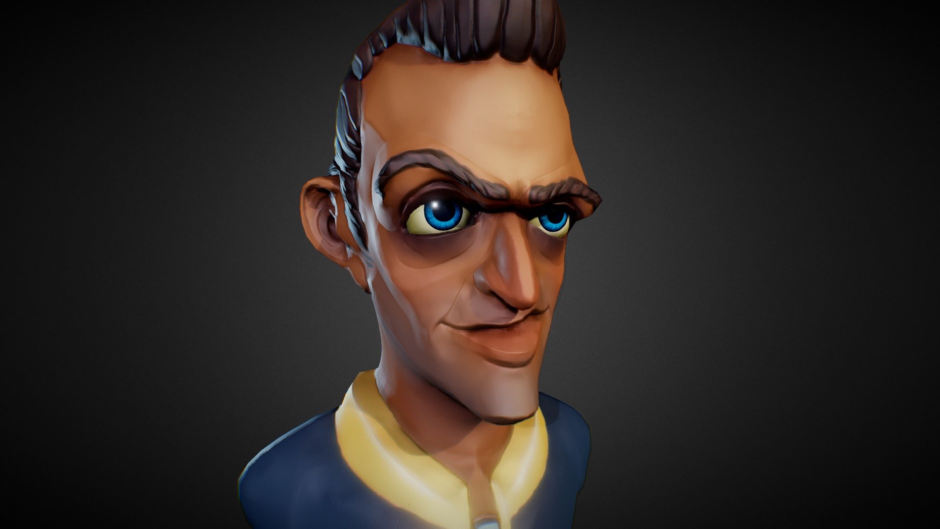 Flint Character - 3D model by martinMCGREGOR [ac091ed] - Sketchfab