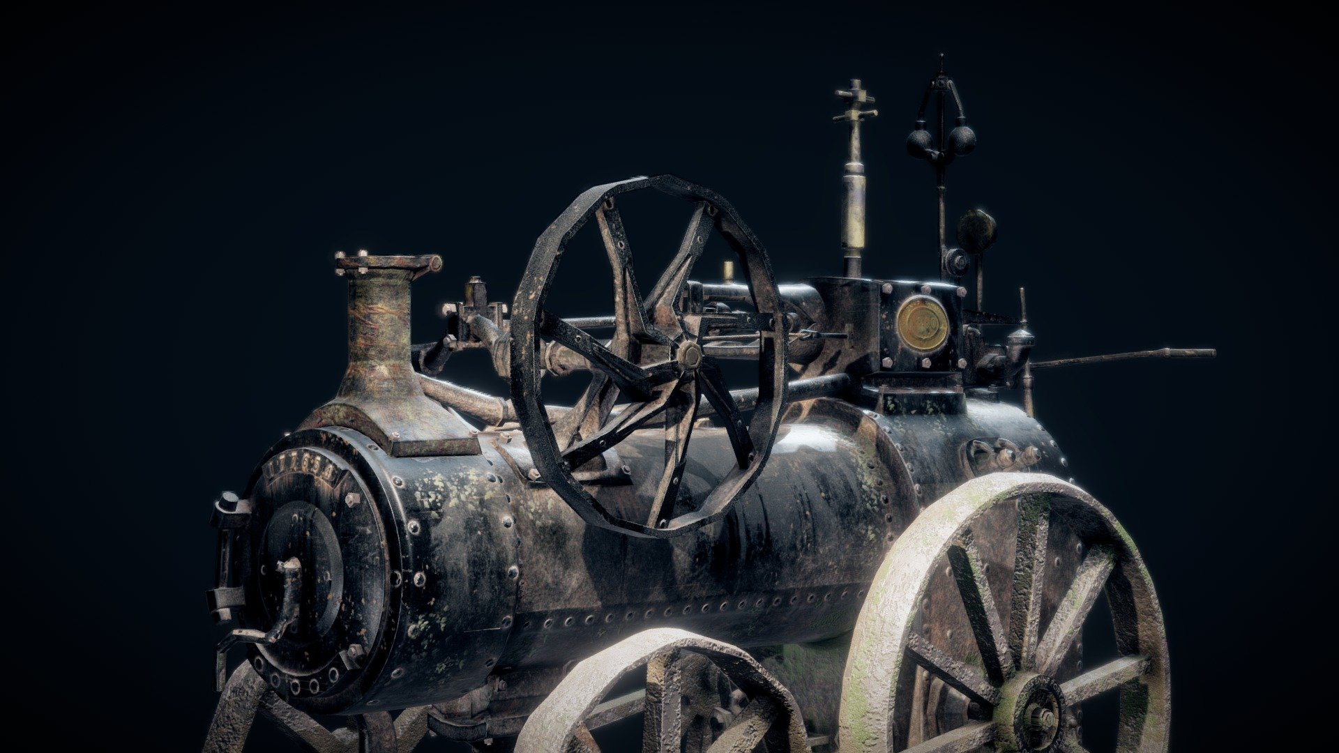 portable steam engine - Buy Royalty Free 3D model by Allen Tseng ...