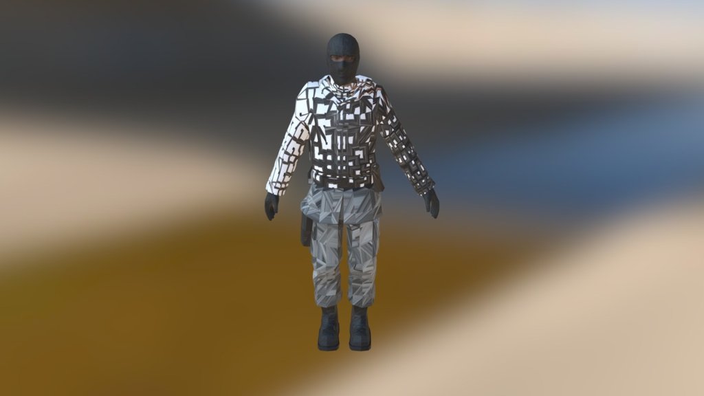 Terrorist Urban - Download Free 3D model by Thomas Catapano (@CPLNet ...