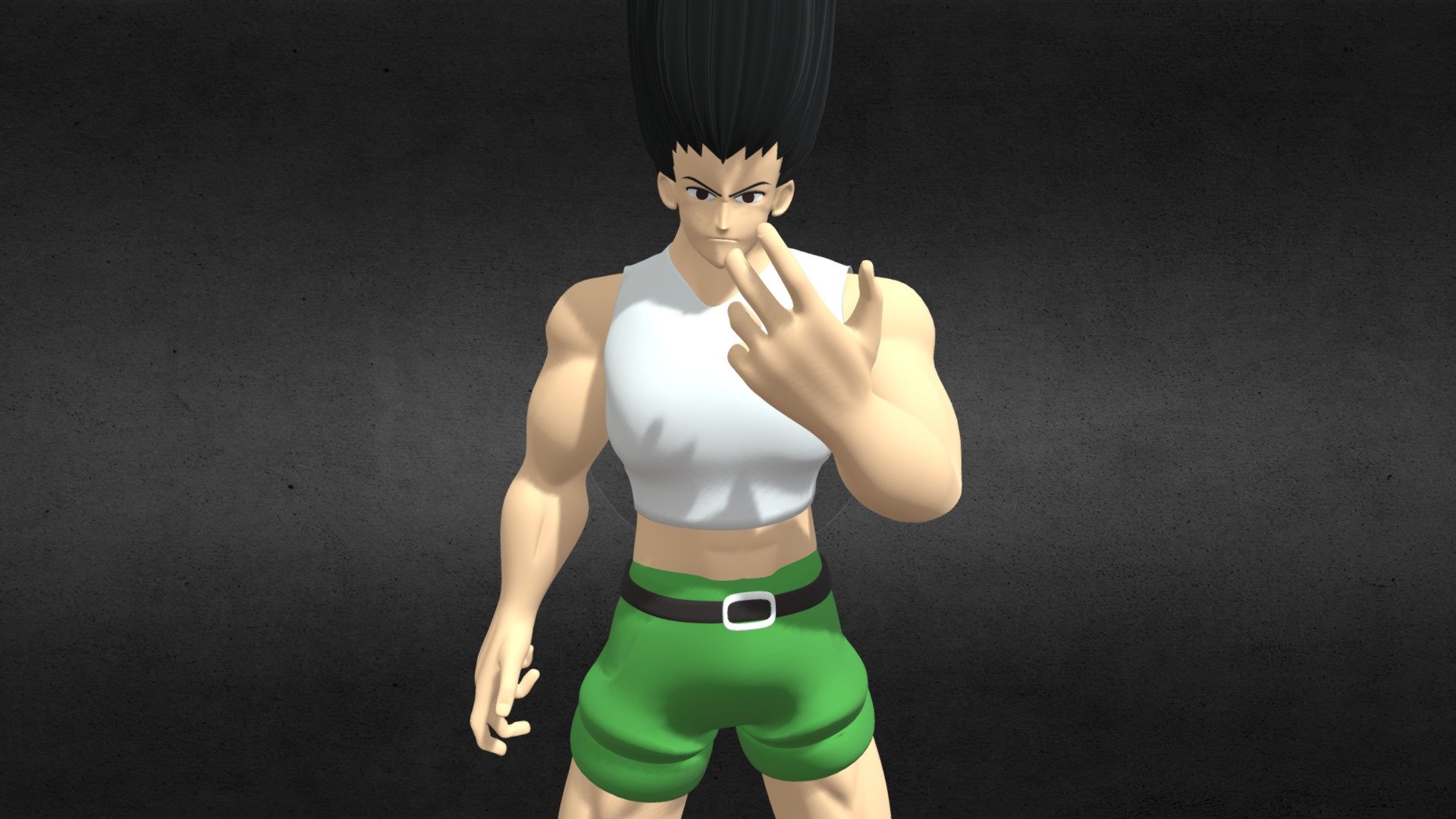 Gon Freecss - Hunter x Hunter - 3D model by Summerforce (@sithtigun ...