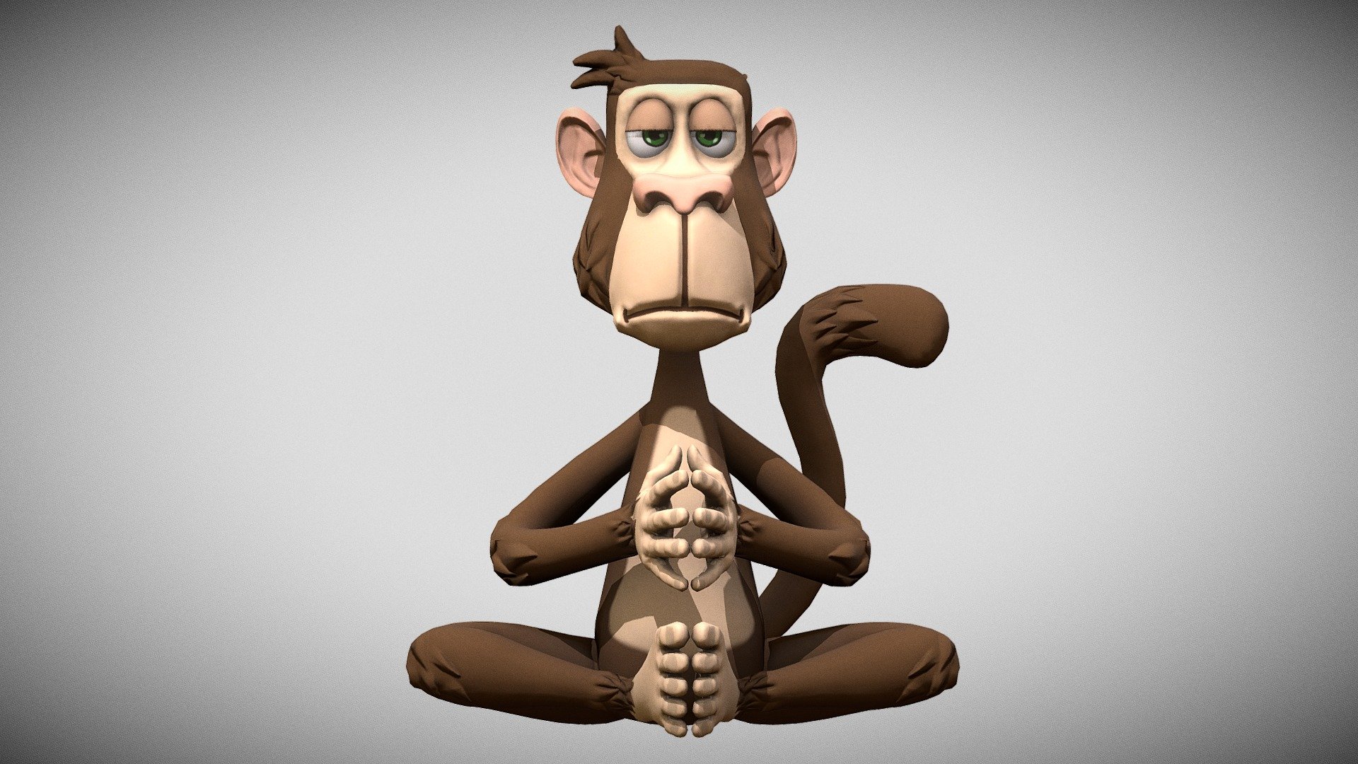 NFT APE - 3D model by FranciscoRodriguez [ac0b6ba] - Sketchfab