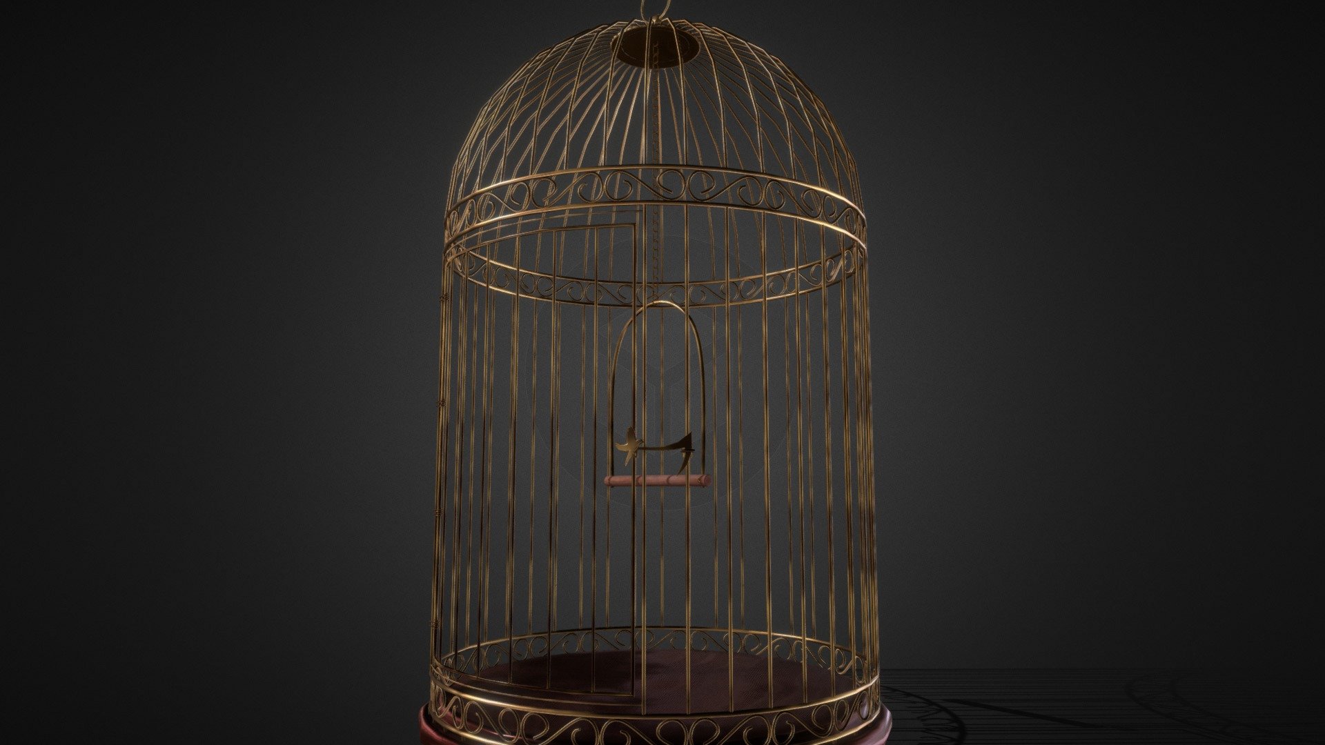 Birdcage - Buy Royalty Free 3D model by 星澄 XC (@Chen0503) [ac0bfec ...