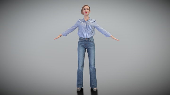 Jeans 3D models - Sketchfab