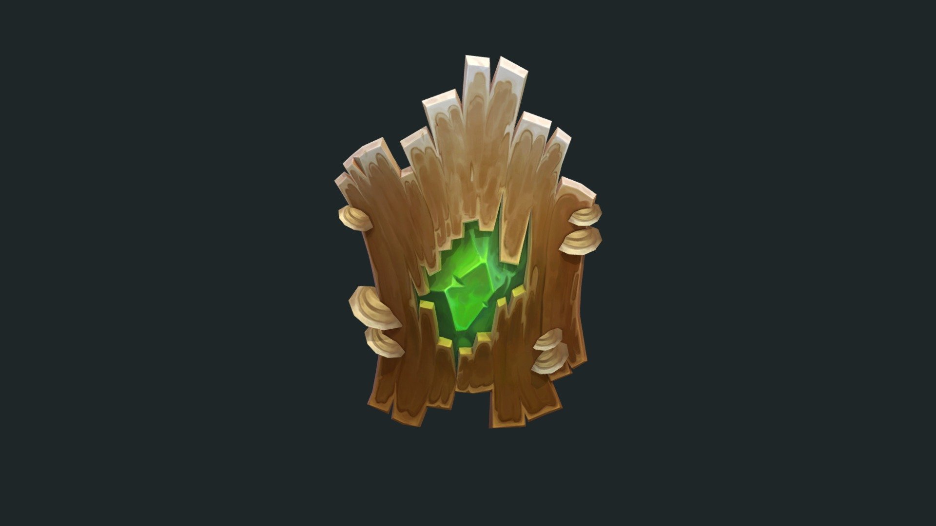 Shield Bark - 3D model by vladimir.belenkov.eg [ac0ebfe] - Sketchfab