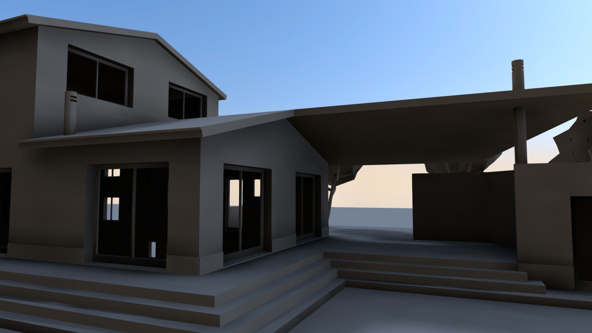 Casa Rafa - 3D model by xbertran [ac0f7a1] - Sketchfab