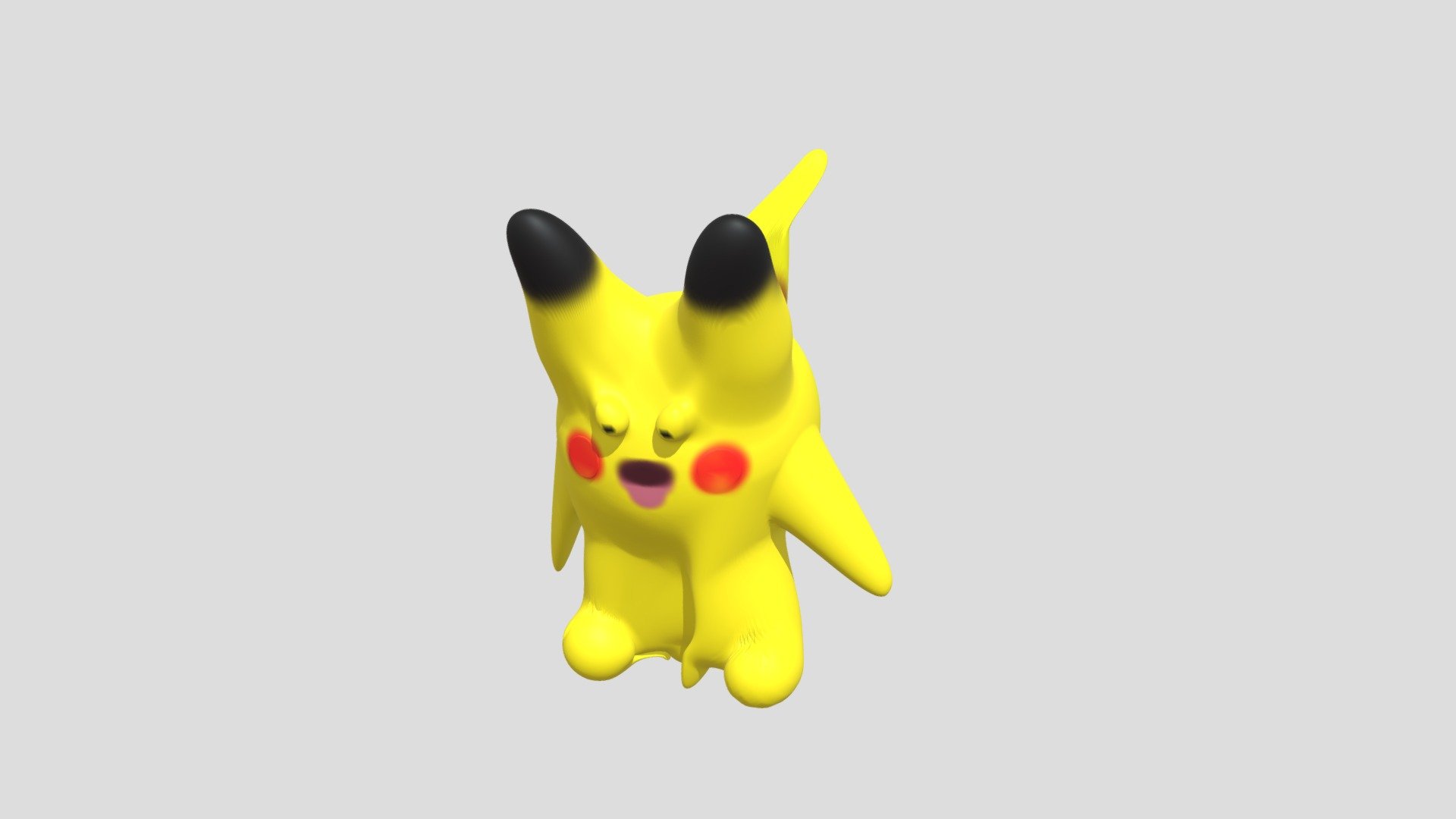 Pickachoo - Download Free 3D model by jgallegos15 (@JohnGIsMyName ...