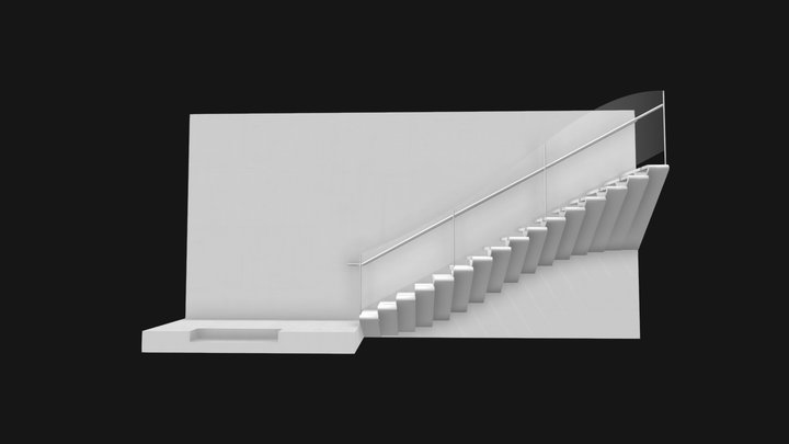 Parametric-stairs 3D models - Sketchfab