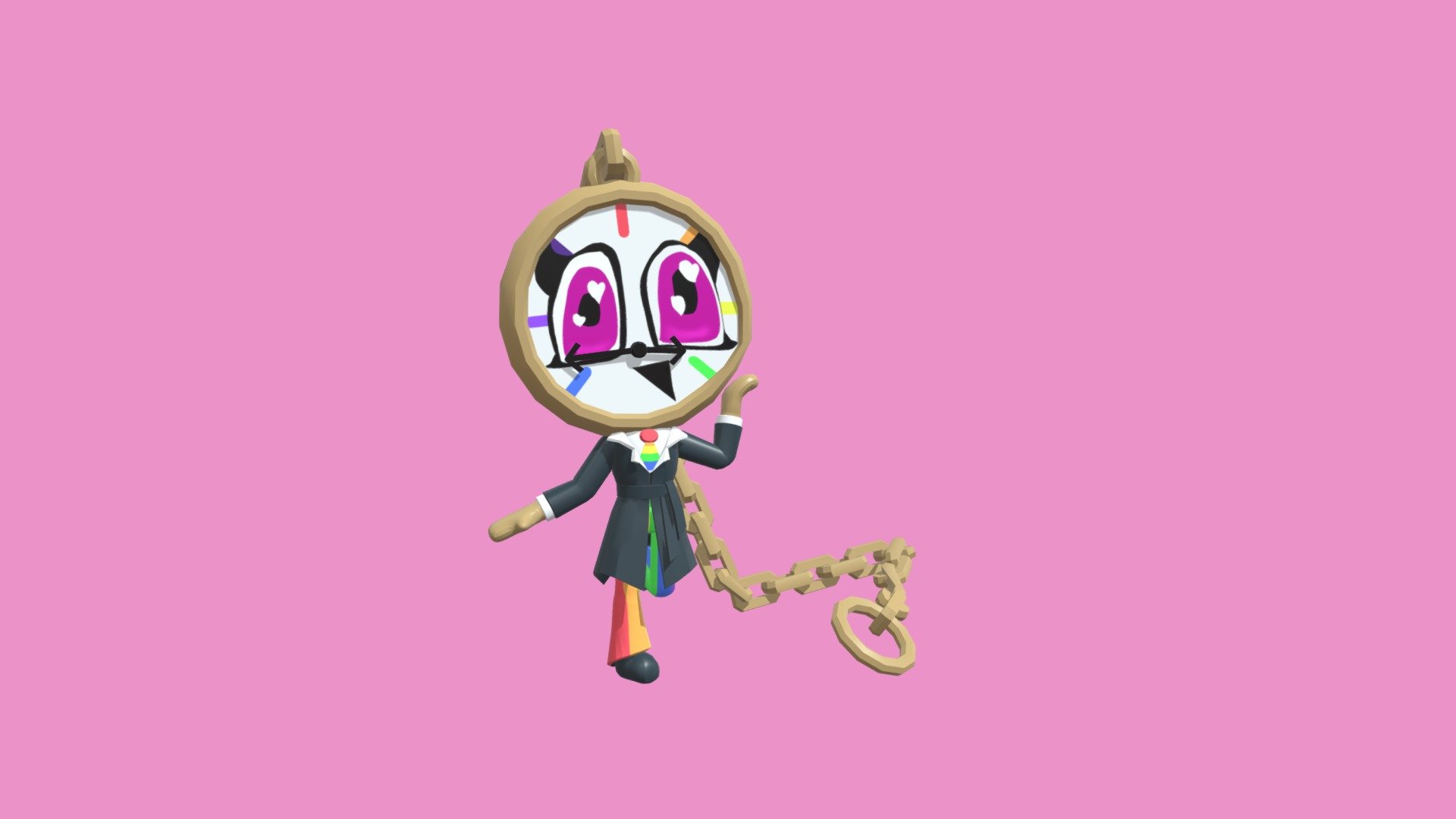Anime girl dyle (Original face idea by my sis) - Download Free 3D model ...