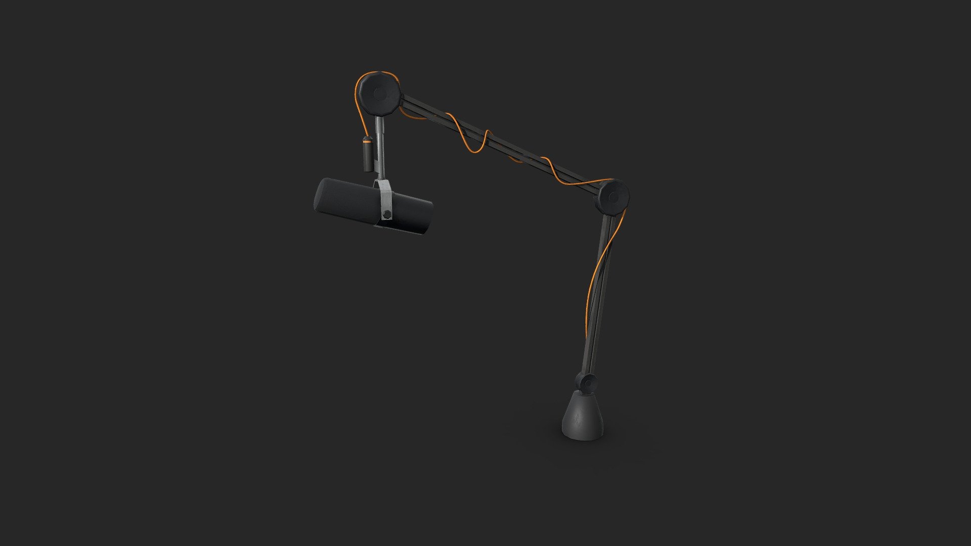 Microphone Prop, Test - 3D model by wolvezx [ac105ad] - Sketchfab