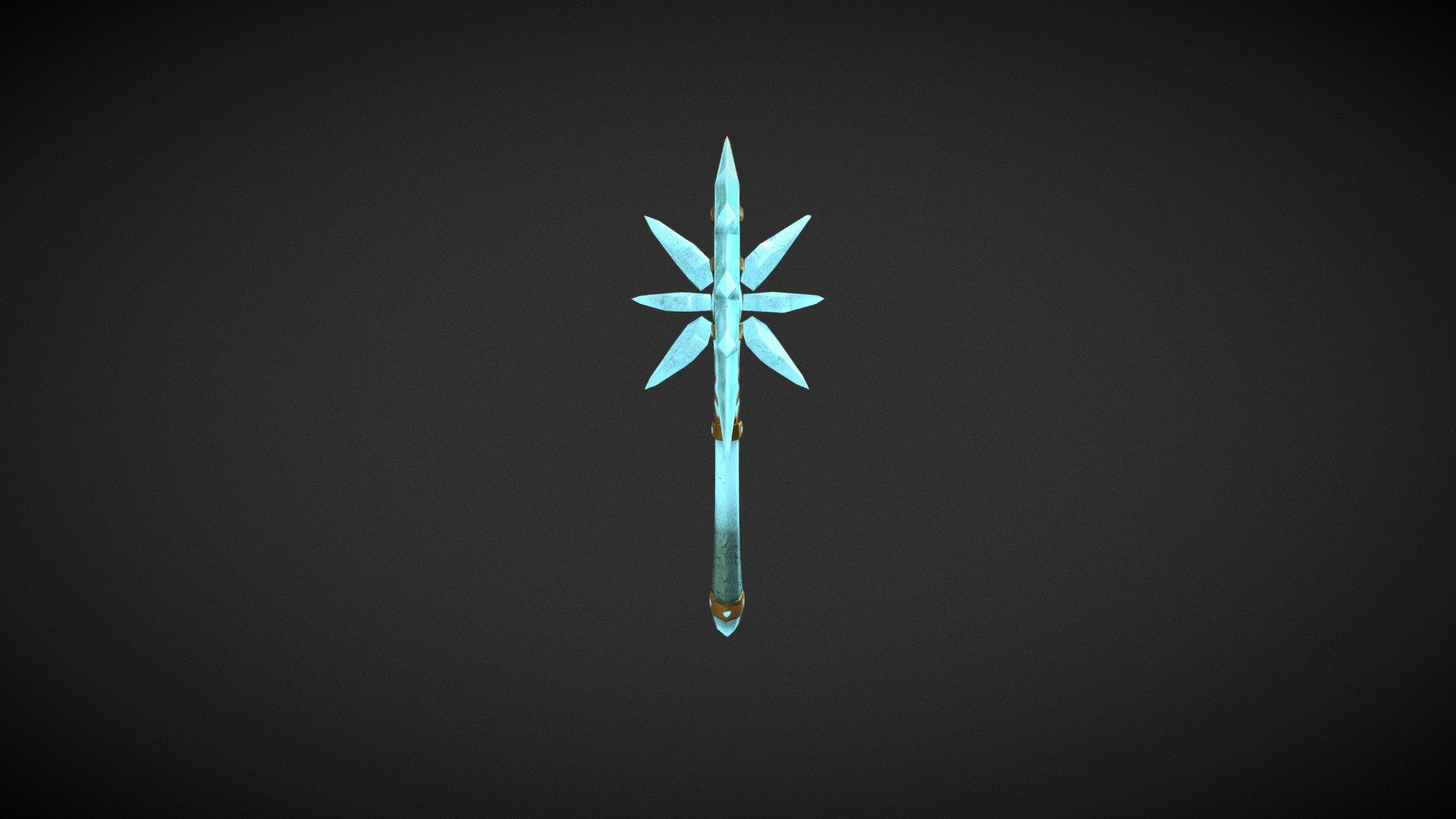 Ice Axe - GodLike - 3D model by GabChagas3D [ac13552] - Sketchfab
